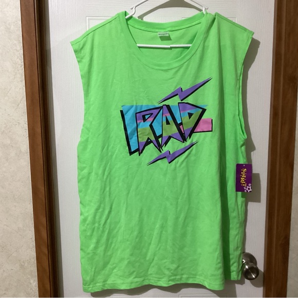 Spirit | Shirts | Nwt Mens 8s Costume Green Rad Muscle Tshirt Spirit Brand Size Large | Poshmark